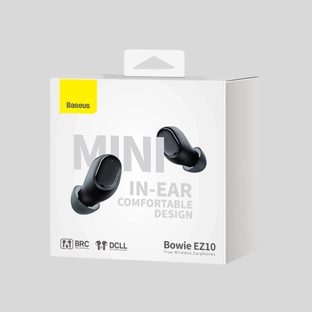 Baseus Bowie EZ10 True Wireless Earphones Black – A00054300116-Z1 ...